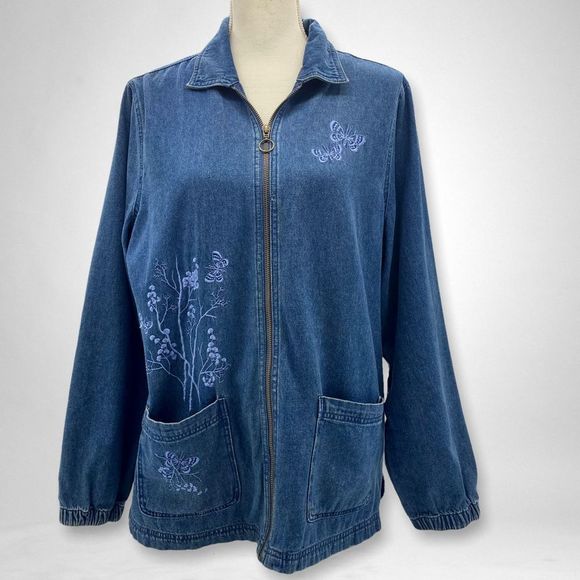 Basic Editions | Jackets & Coats | Vintage Retro98sbasic Editions Jean ...